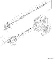 China 708-1L-00710 708-1L-01710 708-1L-04230 For Loader Komatsu Wa450-6 Wa470-6 Wa480-6 Hydraulic Main Piston Pump for sale