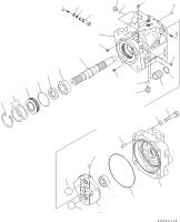 China 708-1W-00961 708-1W-01850 708-1W-00010 For Komatsu WA450-6 WA470-6 WA480-6 Hydraulic Piston STEERING PUMP for sale