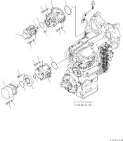China 708-1W-00961 708-1W-01850 708-1W-00010 For Komatsu WA450-6 WA470-6 WA480-6 Hydraulic Piston STEERING PUMP for sale