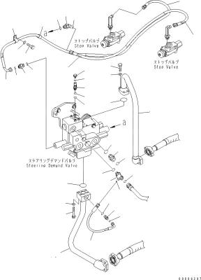 China 708-1W-00960 708-1W-00850 708-1W-03710 For Komatsu WA450-6 WA470-6 WA480-6 Hydraulic Piston STEERING PUMP for sale
