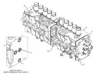 China TQCAT 455-2663 424-937 Main Control Valve 349E 349F 352 Mining Construction Demolition Engineering Machinery Parts for sale