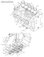 China TQCAT 455-2663 424-937 Main Control Valve 349E 349F 352 Mining Construction Demolition Engineering Machinery Parts for sale