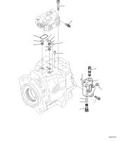 China 708-1W-01741 708-1W-00741 708-1W-00740 For Komatsu WA430-6 Hydraulic Pump MAIN PUMP  LOADER PUMP Aftermarket Original for sale