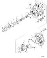 China 708-1W-01741 708-1W-00741 708-1W-00740 For Komatsu WA430-6 Hydraulic Pump MAIN PUMP  LOADER PUMP Aftermarket Original for sale