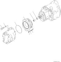 China 708-1L-00300 R7081L00300 708-1L-01310 708-1L-04010 For Komatsu bulldozer D275AX-5 Hydraulic WORK EQUIPMENT PUMP Original for sale
