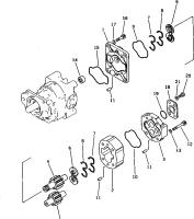 China 705-52-40100 705-52-40001 705-32-37740  For Komatsu Bulldozer  D375-5  Hydraulic Main Pump  Original WORK EQUIPMENT PUMP for sale
