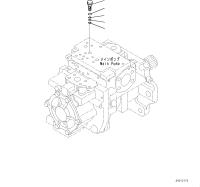 China 708-1H-00260 708-1H-01260 For Komatsu Bulldozer  D375A-6 D375A-6R  Hydraulic Main Pump  Original WORK EQUIPMENT PUMP for sale
