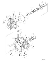 China 708-1H-00260 708-1H-01260 For Komatsu Bulldozer  D375A-6 D375A-6R  Hydraulic Main Pump  Original WORK EQUIPMENT PUMP for sale