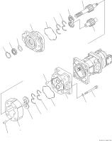 China 705-14-41010 705-14-41040 For Komatsu Bulldozer D155AX-5 WA450 470-1 Hydraulic Pump Piston pump  Aftermarket for sale