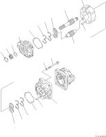 China 705-52-30920 705-14-34540 For Komatsu Bulldozer D275A-5D D275AX-5 D275A-5R Hydraulic Pump Piston pump  Aftermarket for sale