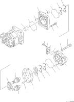 China 705-52-30920 705-14-34540 For Komatsu Bulldozer D275A-5D D275AX-5 D275A-5R Hydraulic Pump Piston pump  Aftermarket for sale