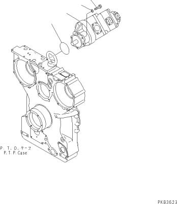 China 198-49-34100 For Komatsu Bulldozer  D375A-6 D375A-5  Hydraulic Main Pump  Original WORK EQUIPMENT PUMP for sale
