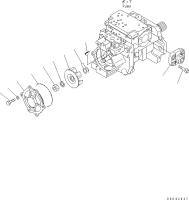 China 708-1H-00250 708-1H-00251 For Komatsu Bulldozer D155AX-6 D155AX-6A Hydraulic Main Pump Original WORK EQUIPMENT PUMP for sale