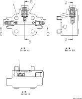 China 417-18-31301 417-18-31302 417-18-31201 For Komatsu WHEEL LOADER WA200-5 WA200PT-5 Hydraulic Motor  HST PUMP Aftermarket for sale