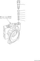 China 706-7H-01101 706-7H-12310  706-7H-01100 For Komatsu bulldozer D155AX-6 D155AX-7 Hydraulic Motor HST PUMP Aftermarket for sale