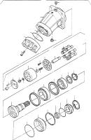 China 65489140 For Komatsu Excavator PC3000-6 4000-6 7000-6 8000-6 Hydraulic TRAVEL MOTOR Drive Motor for sale