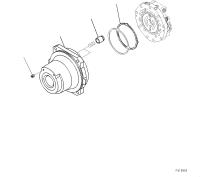China 21N-60-34100 21N6034100 For Komatsu PC1250-8 1250SP-8 Excavator Hydraulic Drive Motor Aftermarket for sale