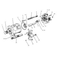 China 1094197 109-4197 CA1094197 0R7472 For TQCAT 990 844 Wheel Loader Hydraulic Main Pump Piston Pump PUMP ASSY PUMP GP-PISTON Aftermarket High quality Original for sale