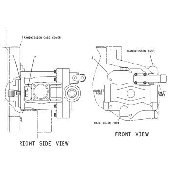 China 126-0980 CA1260980 For TQCAT 65C 75C 75D 85C 85D Challenger Hydraulic Main Pump Piston Pump PUMP ASSY PUMP GP-PISTON  Aftermarket High quality Original for sale