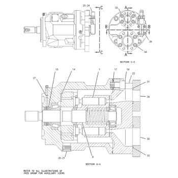 China 1902279 CA1902279 1902279 0R-0912 For TQCAT 784C 785C TRACTOR TRUCK Hydraulic Main Pump Piston Pump PUMP ASSY PUMP GP-PISTON Aftermarket High quality Original for sale