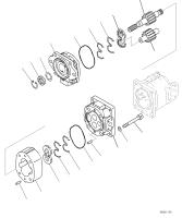 China 708-2H-00490 708-2L-00291 705-52-32300 705-22-42110 For Komatsu WA1200-6 WHEEL LOADERS HYDRAULIC OIL MAIN PUMP FAN PUMP Hydraulic Fan Pump Hydraulic Parts Aftermarket High quality Original for sale