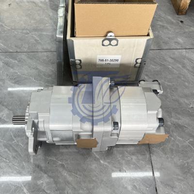 China 7055130290 705-51-30290 FOR KOMATSU D155AX-5 D155A-3 D155A-5 Crawler Bulldozer PARTS HYDRAULIC GEAR PUMP AFTERMARKET ORIGINAL REMANUFACTURING OEM BRAND NEW for sale
