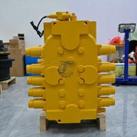 China 709-1A-11100 7091A11100 709-1A-11200 7091A11200 FOR KOMATSU PC2000-8 EXCAVATORS PARTS HYDRAULIC MAIN CONTROL VALVE AFTERMARKET ORIGINAL for sale