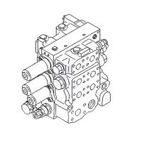 China 723-63-12101 723-63-12100 723-63-11104 Hydralic Main Control Valve for Komatsu D65E D65E-12 D85E D85ESS Excavator Wheel Loader Parts Aftermarket Original for sale