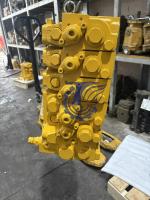 China 723-64-24100 Hydraulic Main Control Valve for Komatsu D65EX-15 Excavator Parts Aftermarket Original for sale