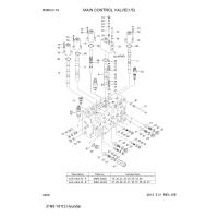 China 31N8-19112 Hydraulic Control Valve Assy For Hyundai R300-7 R290-7 Hydraulic Main Valve Excavator Parts for sale