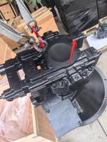 China 400702-00169 For Doosan DL420A Wheel Loader High Quality Hydraulic Fan Motor New Aftermarket Parts Durable Fan Motor 40070200169 for sale