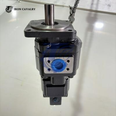 China JHP20800010 SEM650 Loader Double Pump High Performance Durable Hydraulic Gear Pump Assembly Reliable for Heavy Duty Wheel Loader Hydraulic Power Outpu for sale