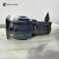 China JHP20800010 SEM650 Loader Double Pump High Performance Durable Hydraulic Gear Pump Assembly Reliable for Heavy Duty Wheel Loader Hydraulic Power Outpu for sale