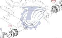 China Use For Kobelco 350-10 Excavator Travel Assembly LC53D00027F1 High Quality Final Drive Assembly Construction Machinery Aftermarket Parts Manufacturer for sale