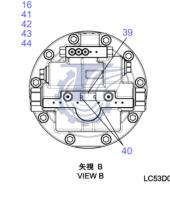 China Use For Kobelco 350-10 Excavator Travel Assembly LC53D00027F1 High Quality Final Drive Assembly Construction Machinery Aftermarket Parts Manufacturer for sale