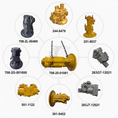 China 708-25-01081 708-25-01084 Hydraulic Main Pump High Quality Piston Pump Assembly PC200-3 IRON CAVALRY for sale