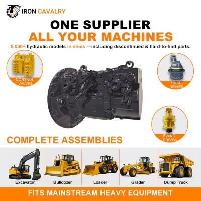 China 708-2G-00310 708-2G-00320 Hydraulic Pump Assembly Durable Hydraulic Main Pump PC210-10 Stable Operation Excavator Parts IRON CAVALRY for sale