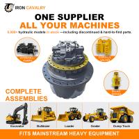 China IRON CAVALRY 208‑27‑00252 Durable Hydraulic Track Drive Assembly Stable Operation Complete Final Drive Replacement Spare Part For PC400 Construction Excavator for sale