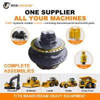 China IRON CAVALRY Final Drive Assembly 21N‑27‑00131 21N‑27‑00130 Heavy‑Duty Travel Gearbox For PC1250‑8 Large Excavator Repair Parts for sale