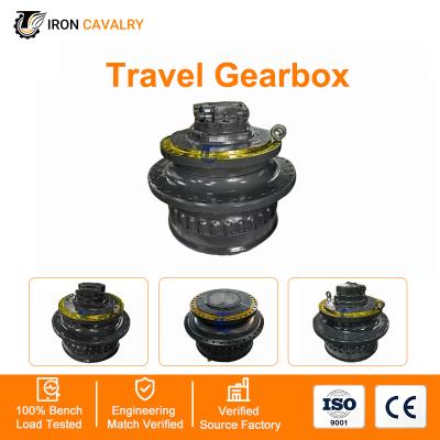 China 21N-27-00130 21N-27-00140 21N-27-00190 Travel Gearbox PC1250-8 Travel Reduction Gearbox IRON CAVALRY for sale