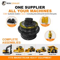 China 21N-27-00130 21N-27-00140 21N-27-00190 Travel Gearbox PC1250-8 Travel Reduction Gearbox IRON CAVALRY for sale