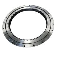 China 42CrMo4 CNC Machined Slewing Ring Bearing with External Gear 408mm OD for sale