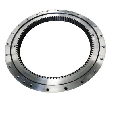 China 42CrMo4 CNC Machined Slewing Ring Bearing with External Gear 408mm OD for sale