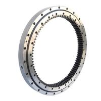 China 42CrMo4 CNC Machined Slewing Ring Bearing with External Gear 408mm OD for sale