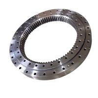 China 42CrMo4 CNC Machined Slewing Ring Bearing with External Gear 408mm OD for sale