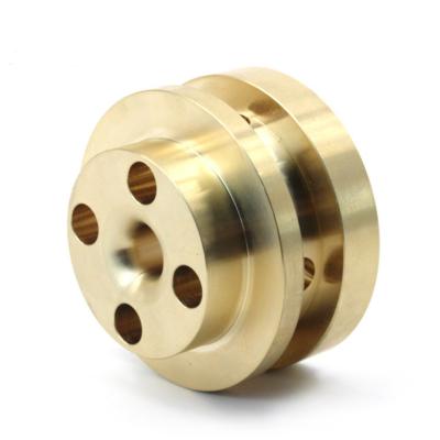 China Brass CNC Turned Parts HPb63 HPb62 Precision 0.01mm Custom Milling Machining for sale