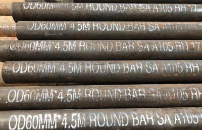 China A105 Hot Rolling Carbon Steel Forged Round Bar 20mm for Pipe Making and Forgings for sale