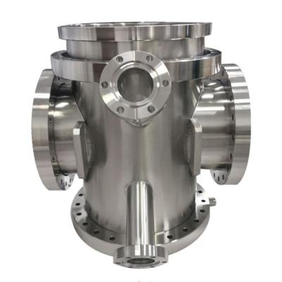 China Cylindrical Cavity Welding F316LN Vacuum Chamber for Medicine Chemicals Food Process for sale