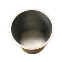 China Polished Molybdenum Crucible 1100-1700°C Vacuum Coating Customized for sale