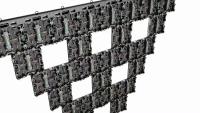 China P3.91 Indoor LED Panel Display 500x500mm IP43 LED Video Wall 65536 Pixels for sale